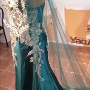 Dresses | Very Beautiful Elegant Custommade Bride Henna Thobe Dress ...